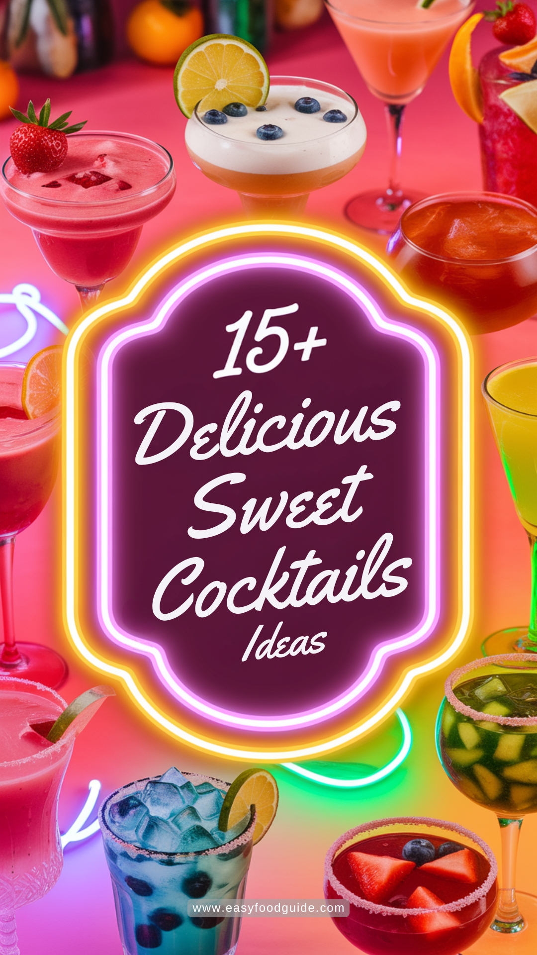 15 & More Delicious Sweet Cocktails Ideas - Easy Food Guide