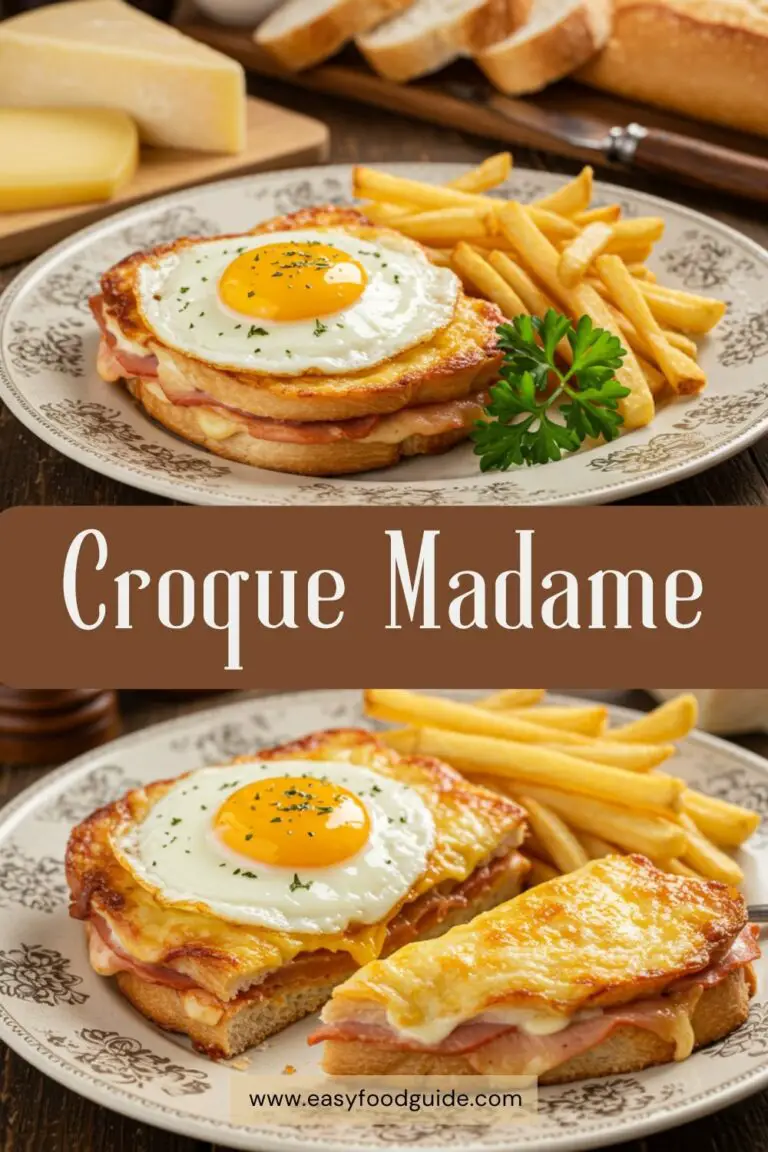 Classic Croque Madame Recipe - Easy Food Guide
