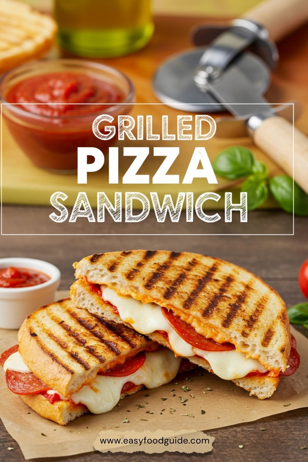 Ultimate Grilled Pizza Sandwich Recipe - Easy Food Guide