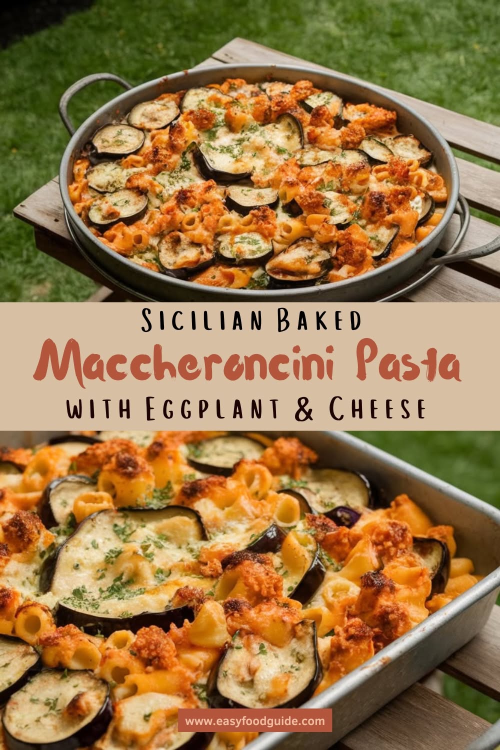 Sicilian Baked Maccheroncini Pasta - Easy Food Guide