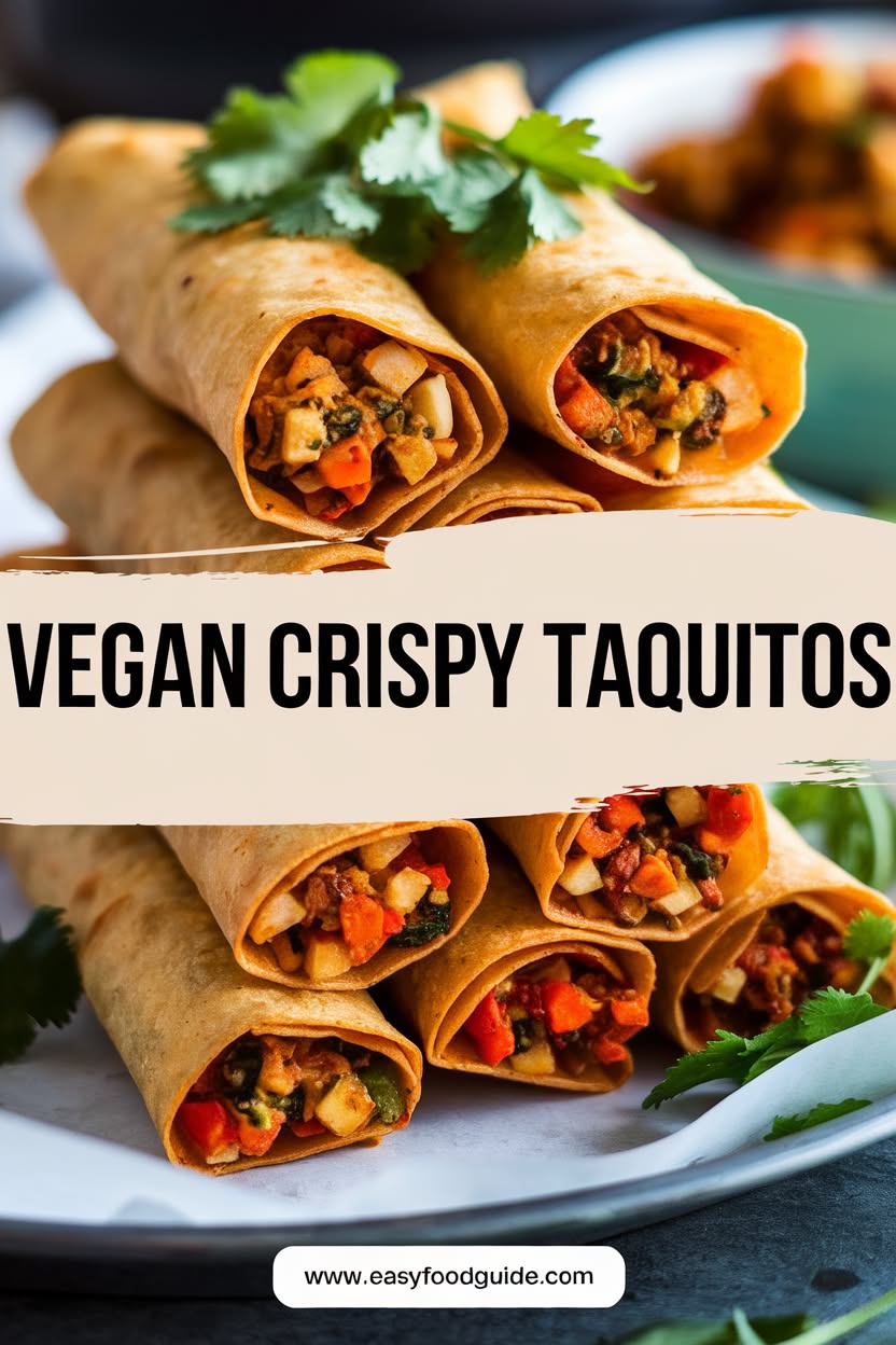 Flavorful Vegan Crispy Taquitos - Easy Food Guide