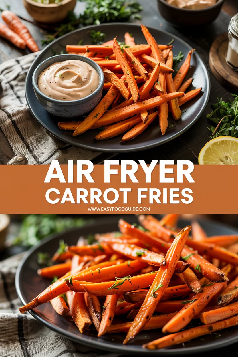 Crispy Air Fryer Carrot Fries Recipe - Easy Food Guide