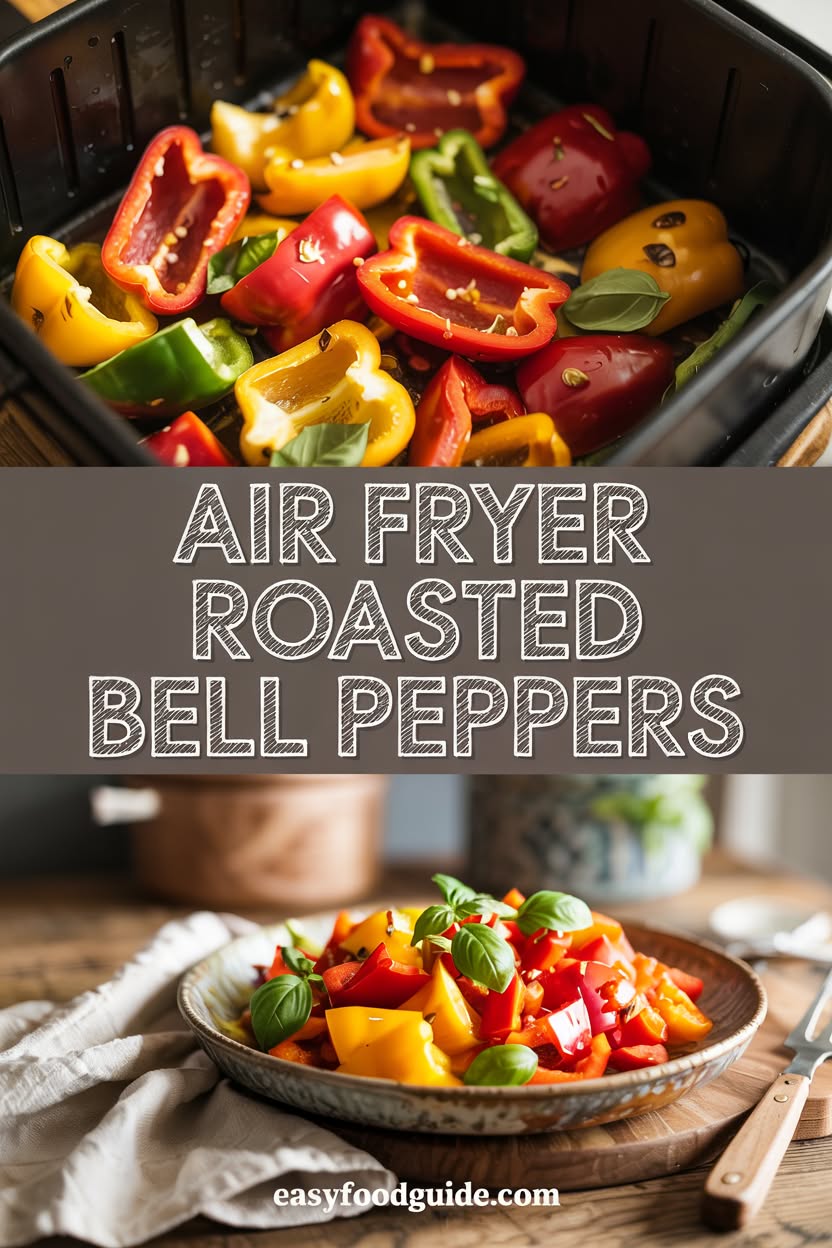 Air Fryer Roasted Bell Peppers - Easy Food Guide