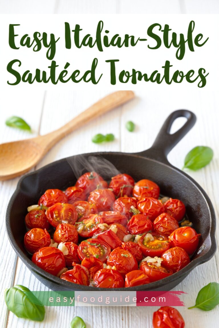 Italian-Style Sautéed Cherry Tomatoes - Easy Food Guide