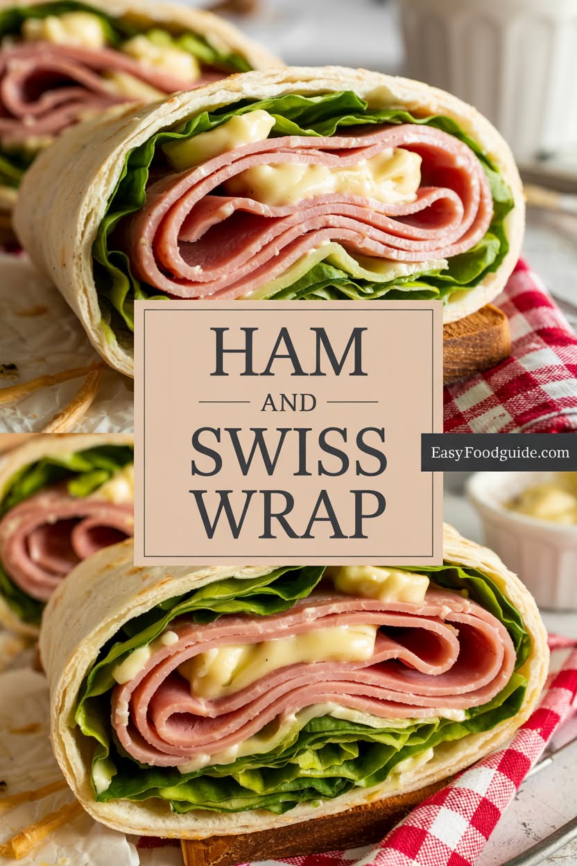 Delicious Ham and Swiss Wrap Recipe - Easy Food Guide