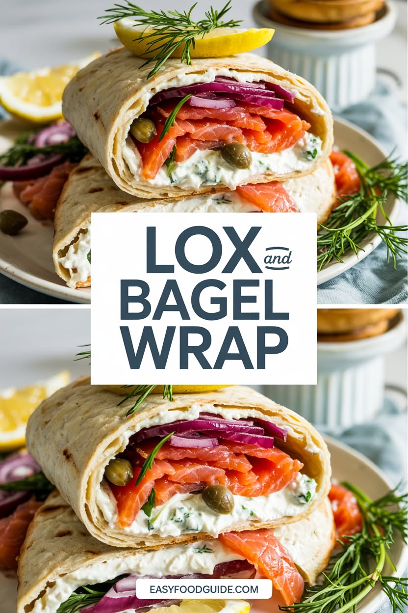 Savory Lox and Bagel Wrap Recipe - Easy Food Guide