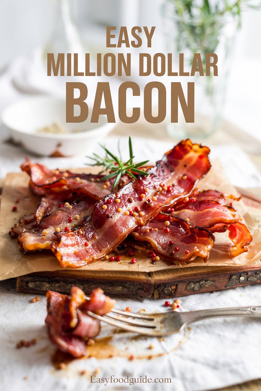 Sweet &6 Spicy Million Dollar Bacon Recipe - Easy Food Guide