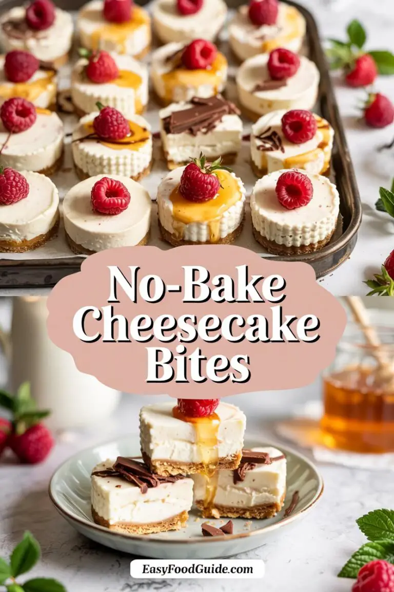 20+ Simple No Bake Snacks- Easy Food Guide
