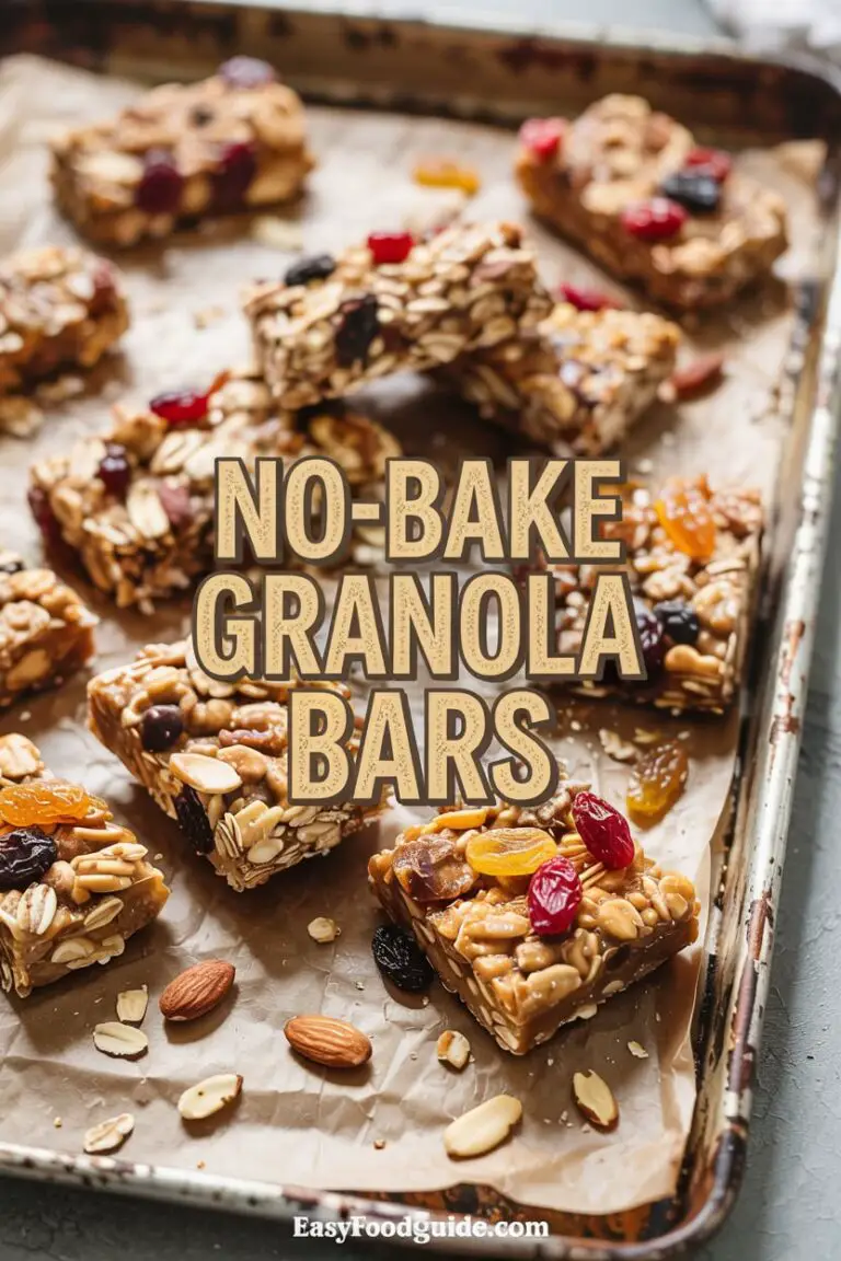 20+ Simple No Bake Snacks- Easy Food Guide