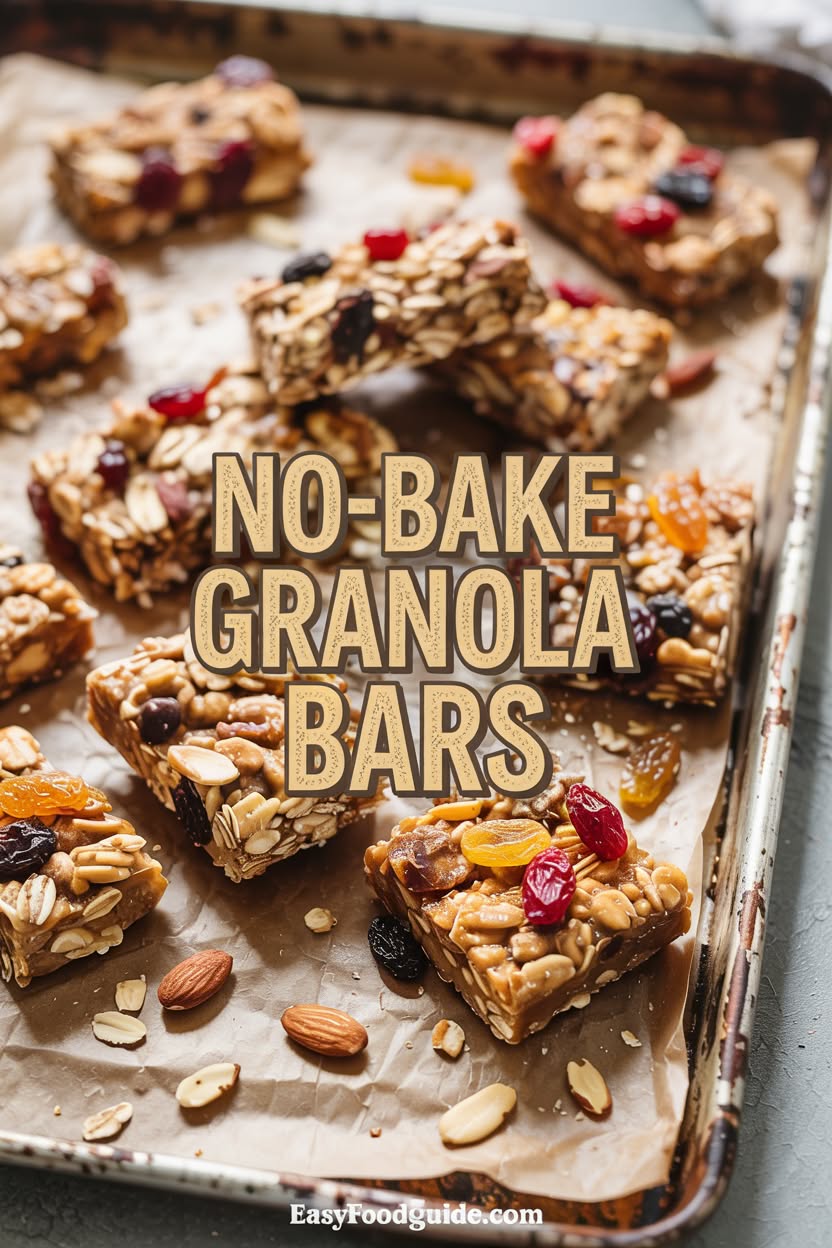20+ Simple No Bake Snacks- Easy Food Guide