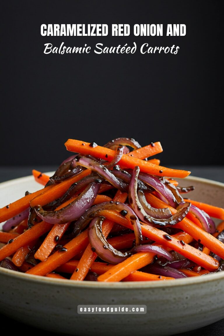 Caramelized Red Onion and Sautéed Carrots - Easy Food Guide