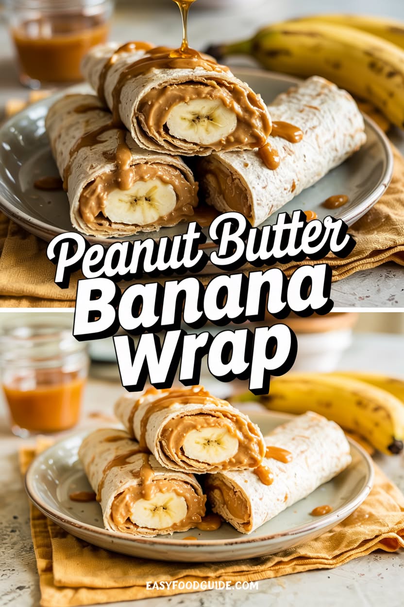 Nutritious Peanut Butter Banana Wrap - Easy Food Guide