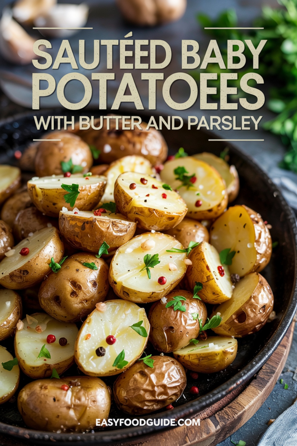 Sautéed Baby Potatoes w/ Butter & Parsley - Easy Food Guide