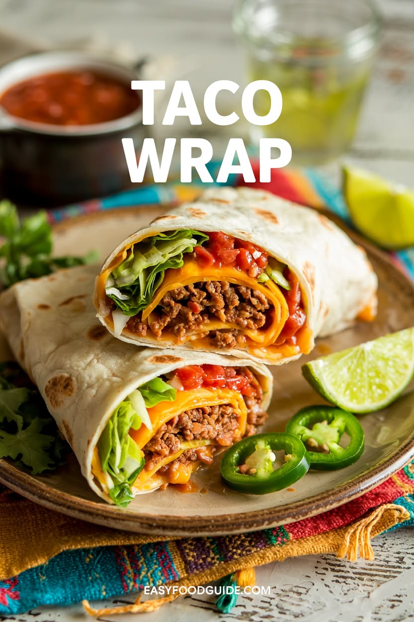 Delicious Ground Beef Taco Wrap Recipe - Easy Food Guide