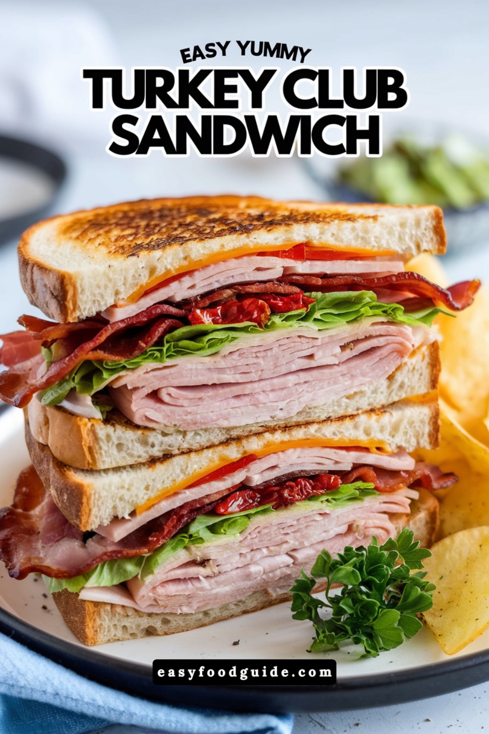 Delicious Turkey Club Sandwich - Easy Food Guide