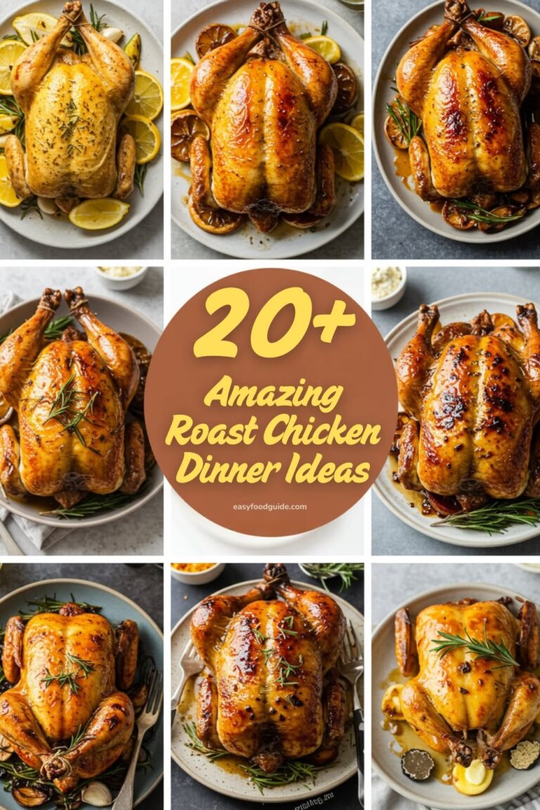 25 Amazing Roast Chicken Dinner Ideas - Easy Food Guide