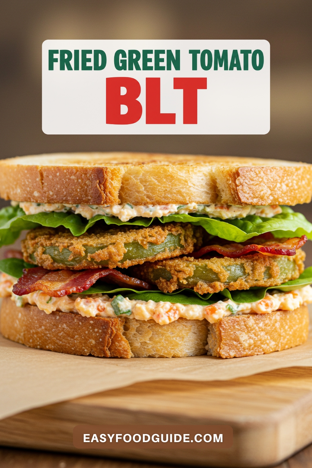 Fried Green Tomato BLT Sandwich - Easy Food Guide