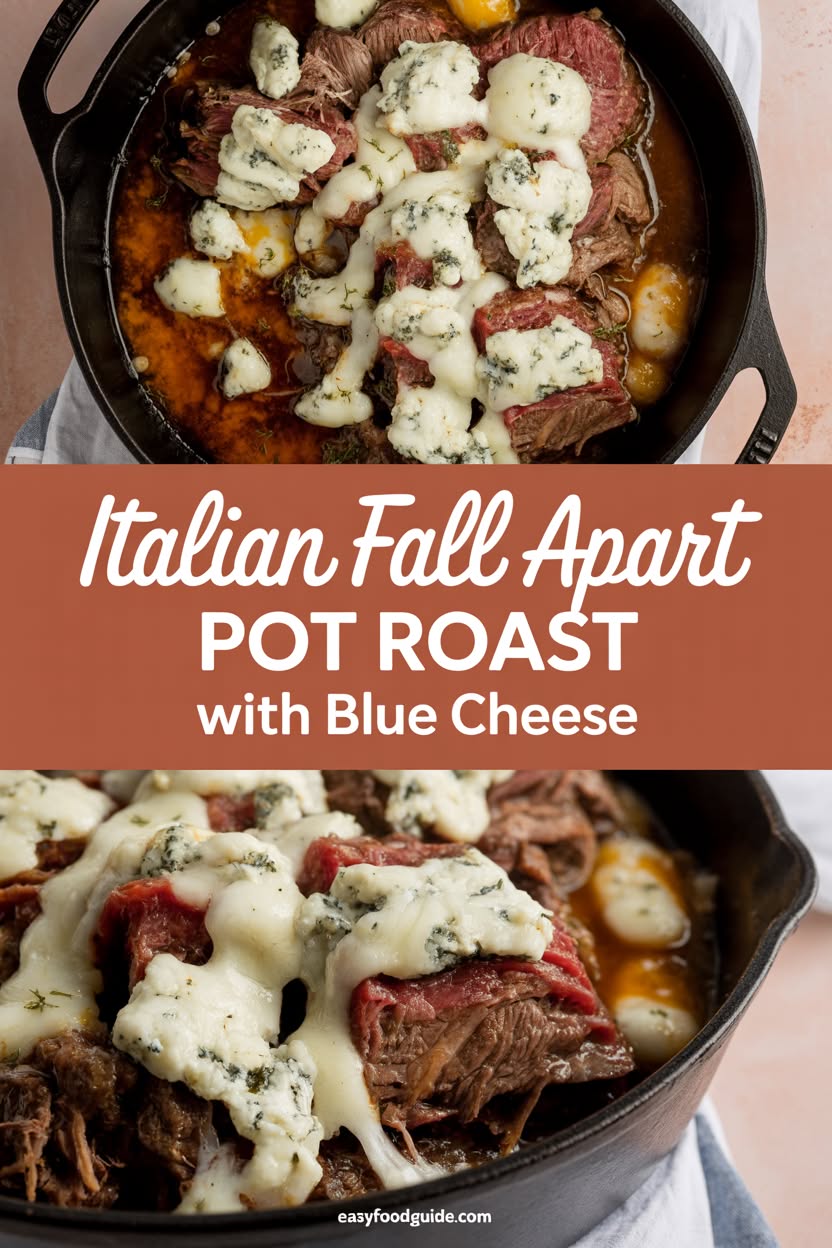 Italian Fall Apart Pot Roast Blue Cheese - Easy Food Guide