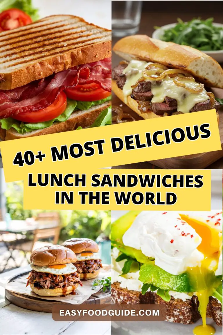 40+ Most Delicious Lunch Sandwiches - Easy Food Guide