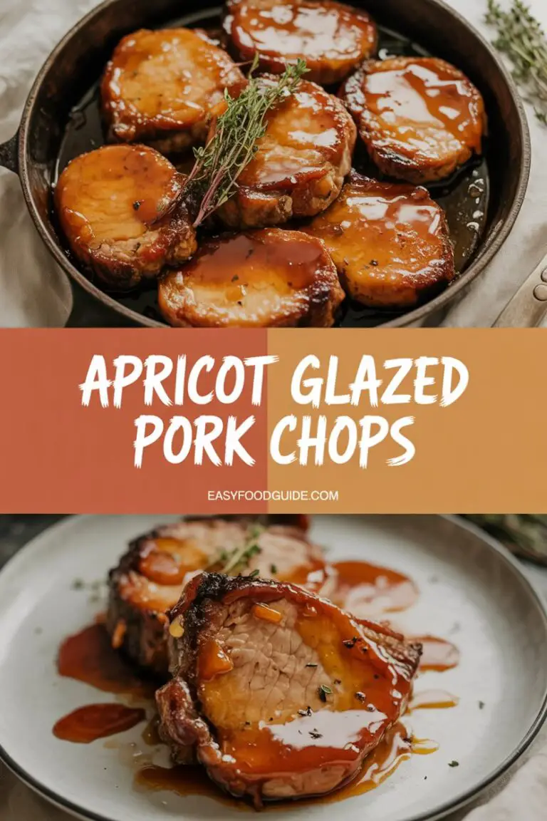 Apricot Glazed Pork Chops Recipe - Easy Food Guide