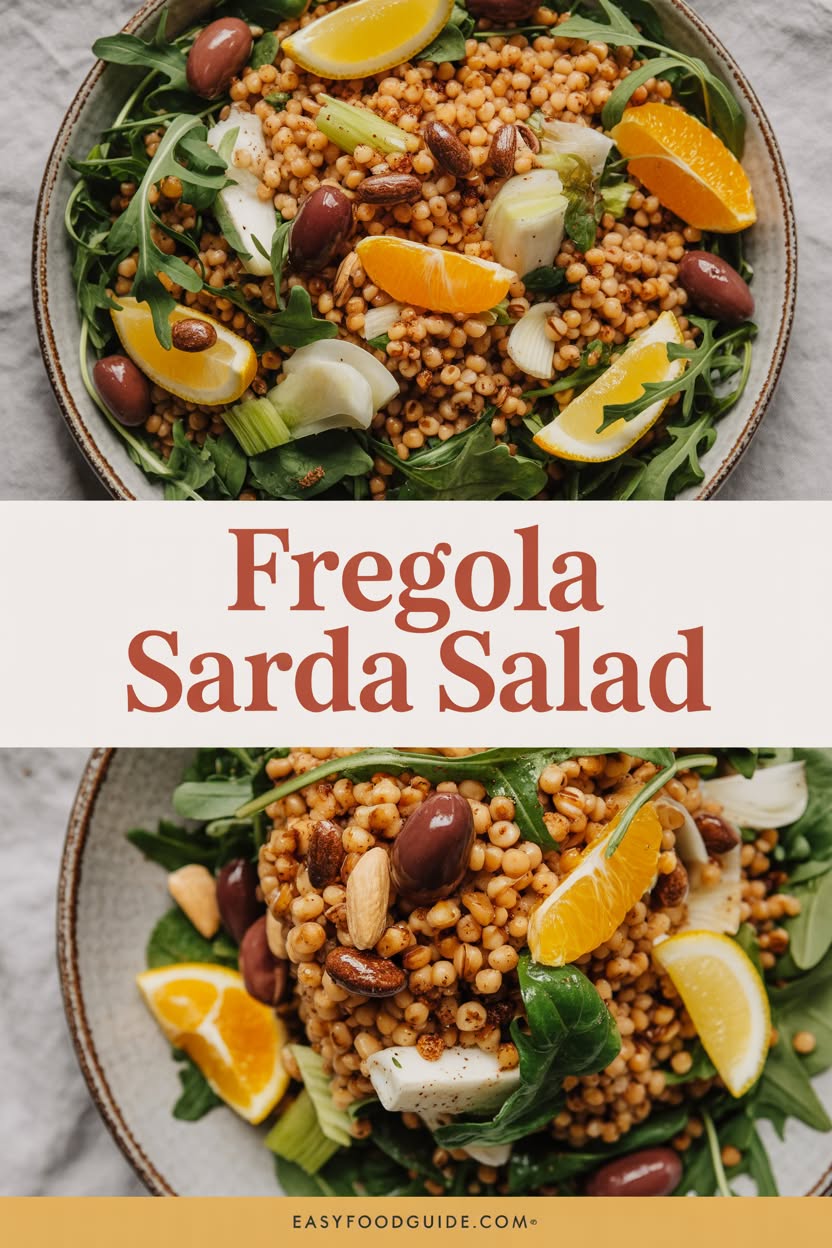 Fregola Sarda Salad - Easy Food Guide