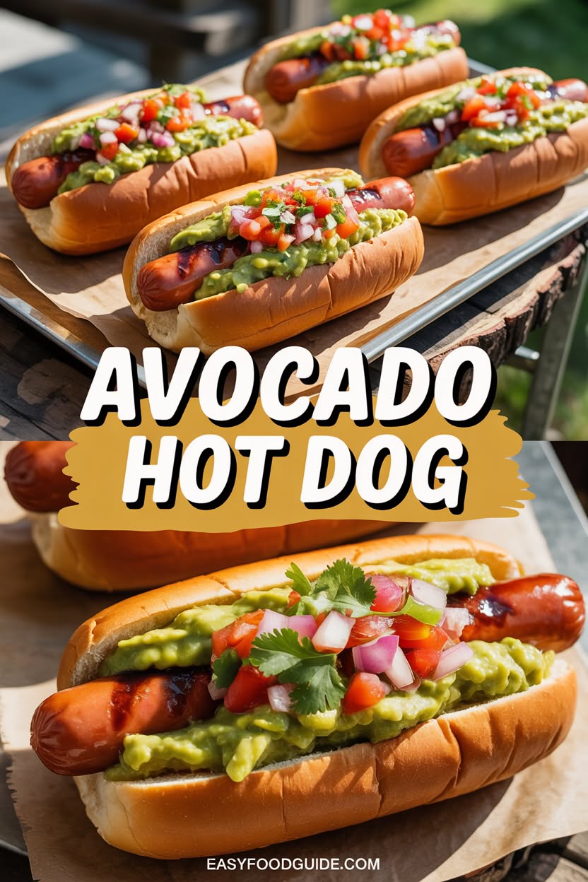 Gourmet Avocado Hot Dog Recipe - Easy Food Guide