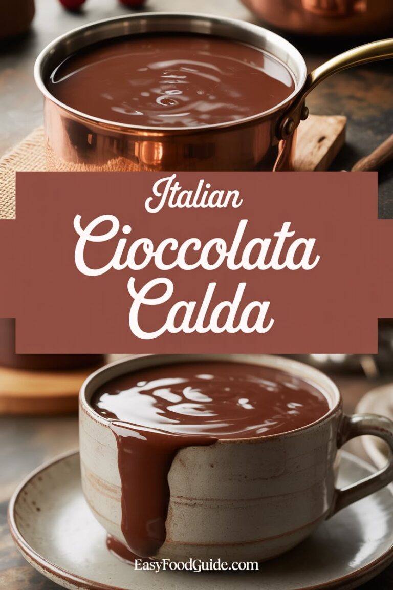 Rich Italian Cioccolata Calda Recipe - Easy Food Guide