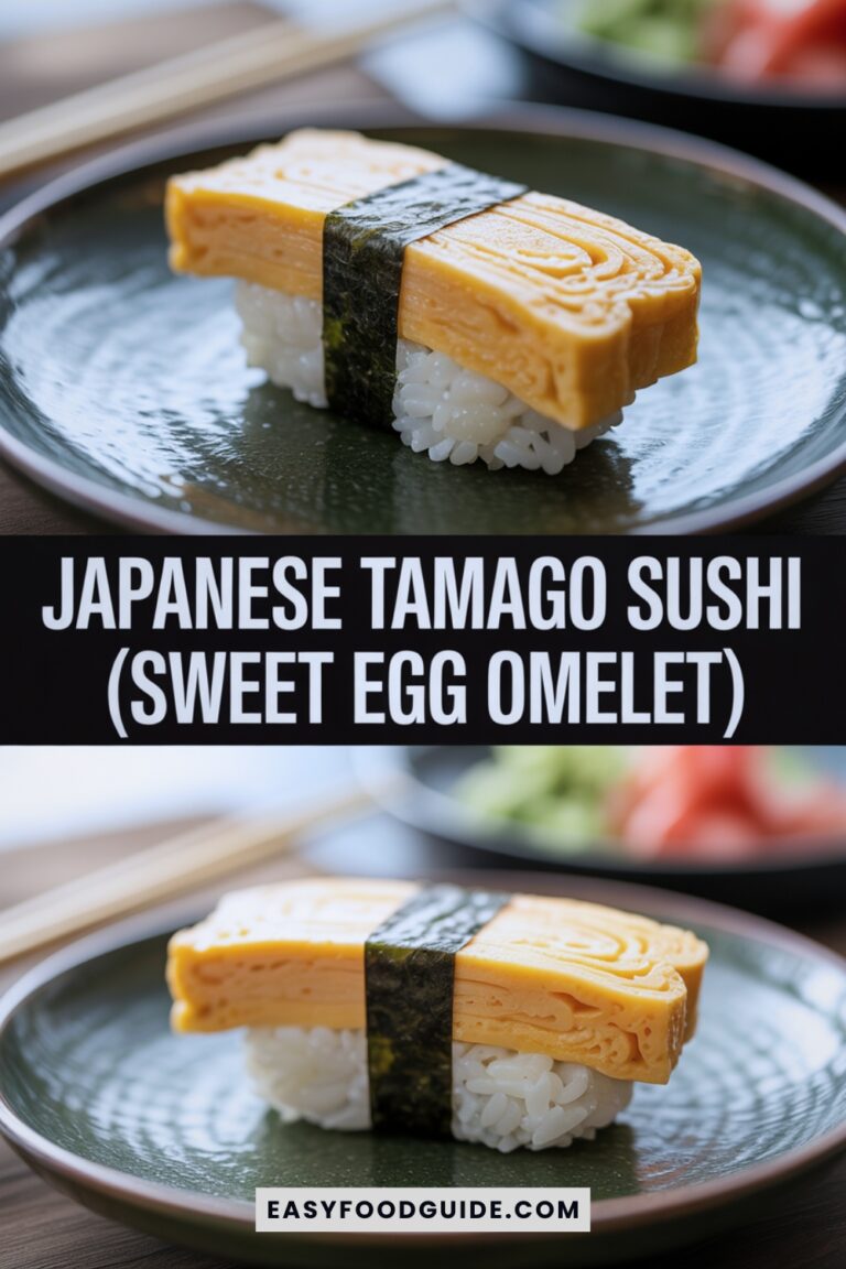 Japanese Tamago Sushi Recipe - Easy Food Guide
