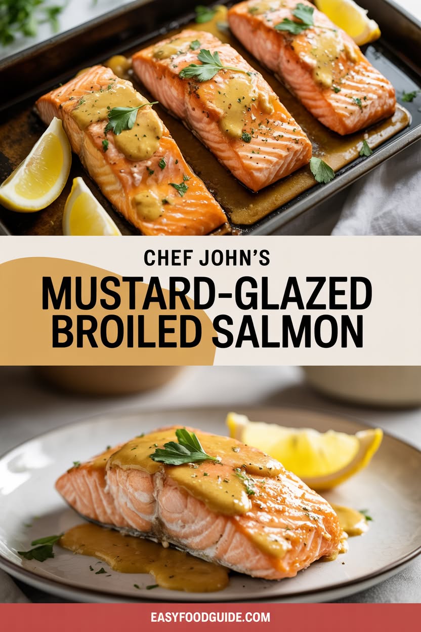 Chef John’s Mustard-Glazed Broiled Salmon Recipe - Easy Food Guide