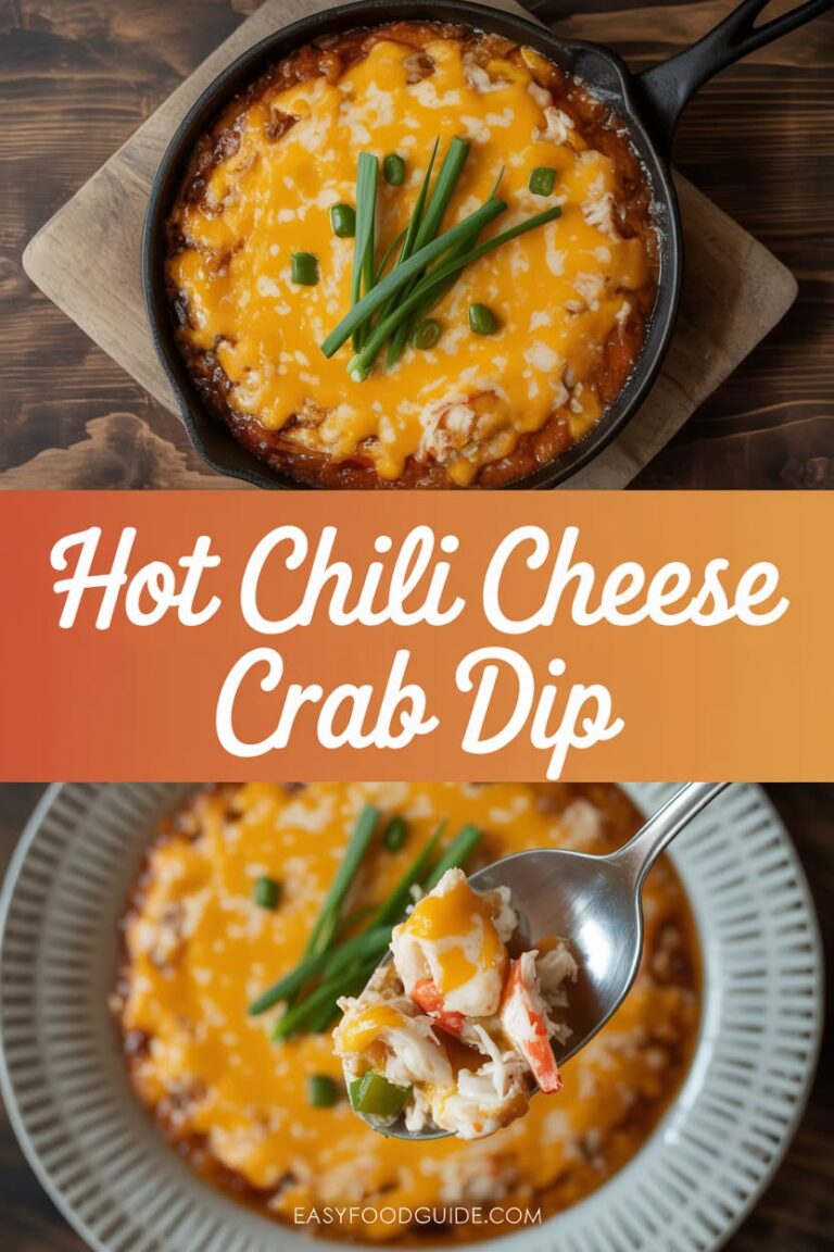 Hot Chili Cheese Crab Dip Recipe - Easy Food Guide
