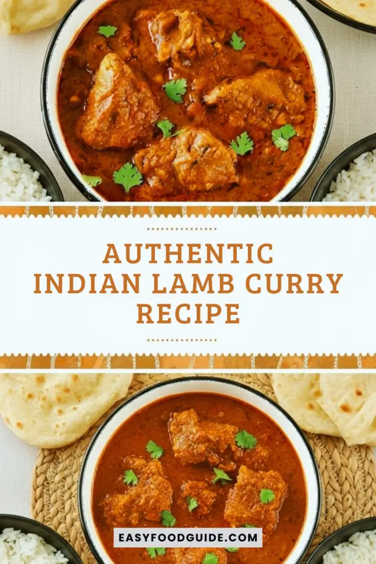 Authentic Indian Lamb Curry Recipe - Easy Food Guide