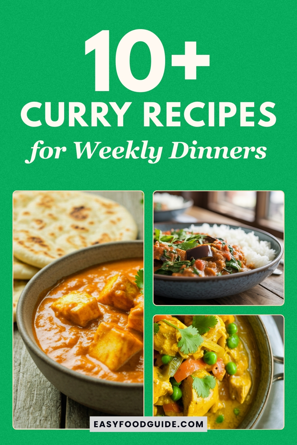 10+ Curry Recipes Perfect for Dinners - Easy Food Guide