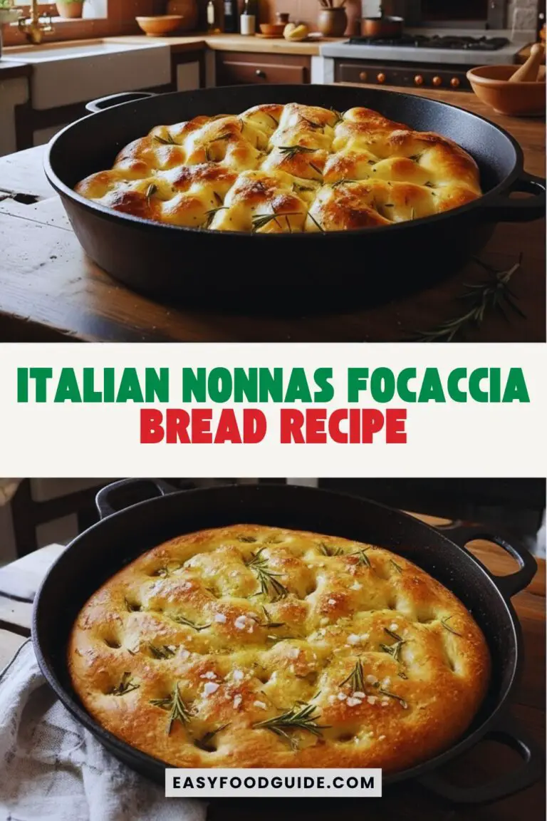 Italian Nonna’s Focaccia Bread Recipe - Easy Food Guide