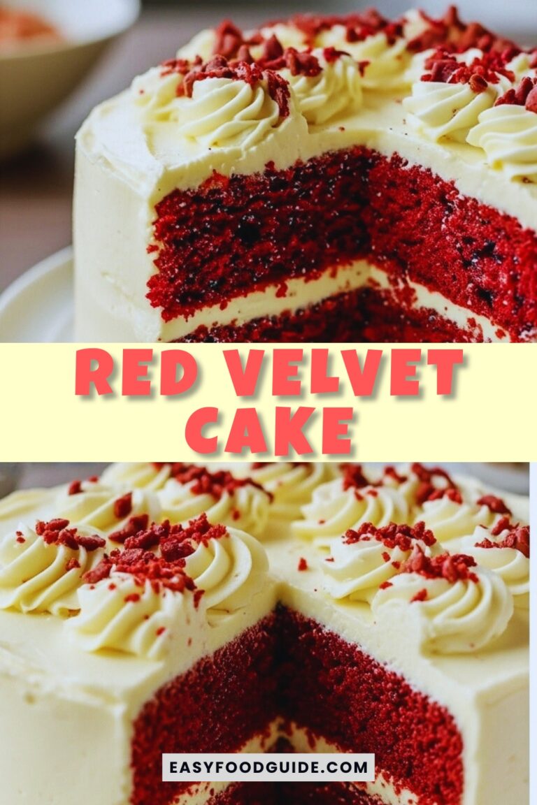 Red Velvet Cake Baking Recipe - Easy Food Guide