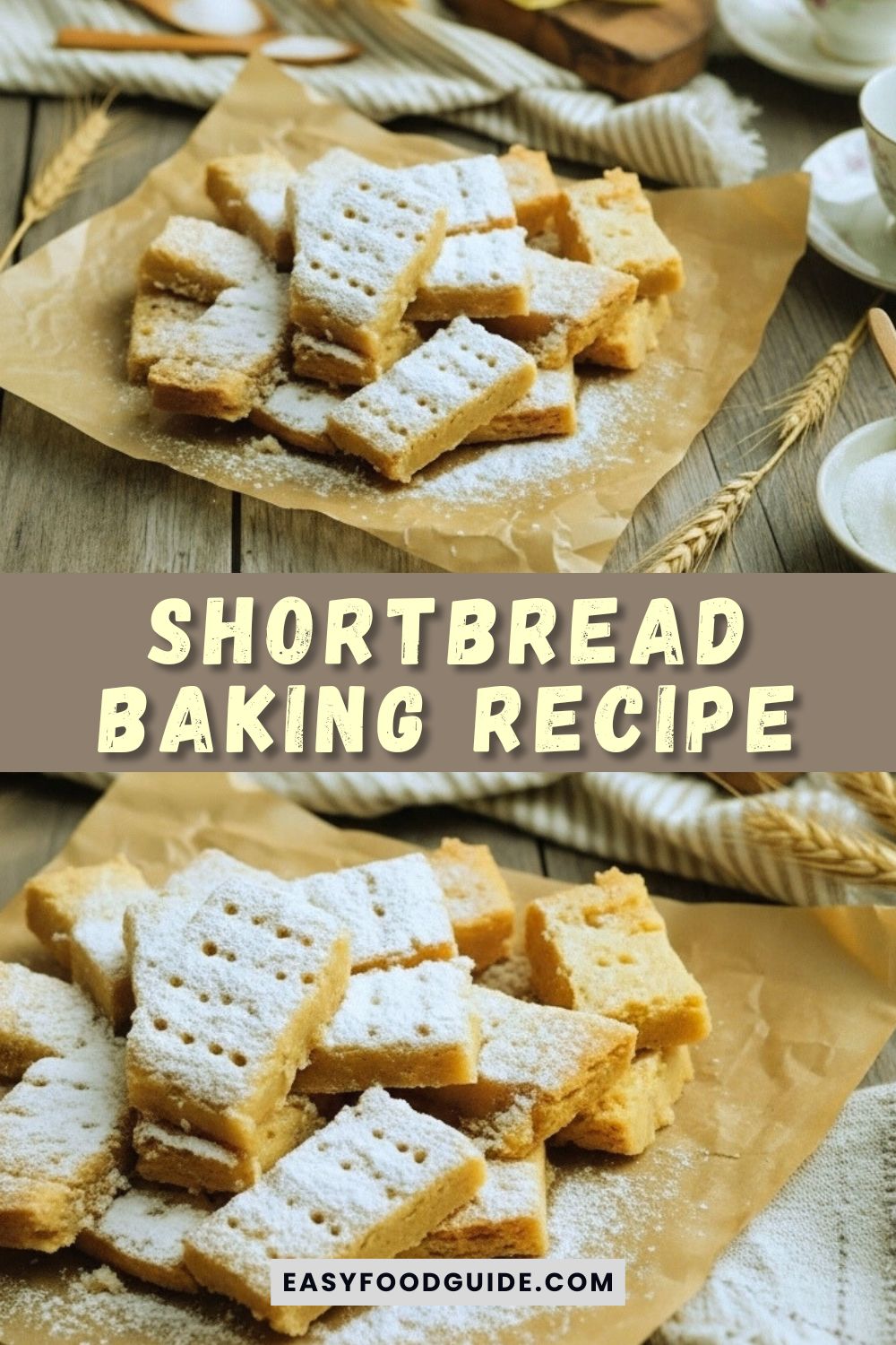 Shortbread Baking Recipe - Easy Food Guide