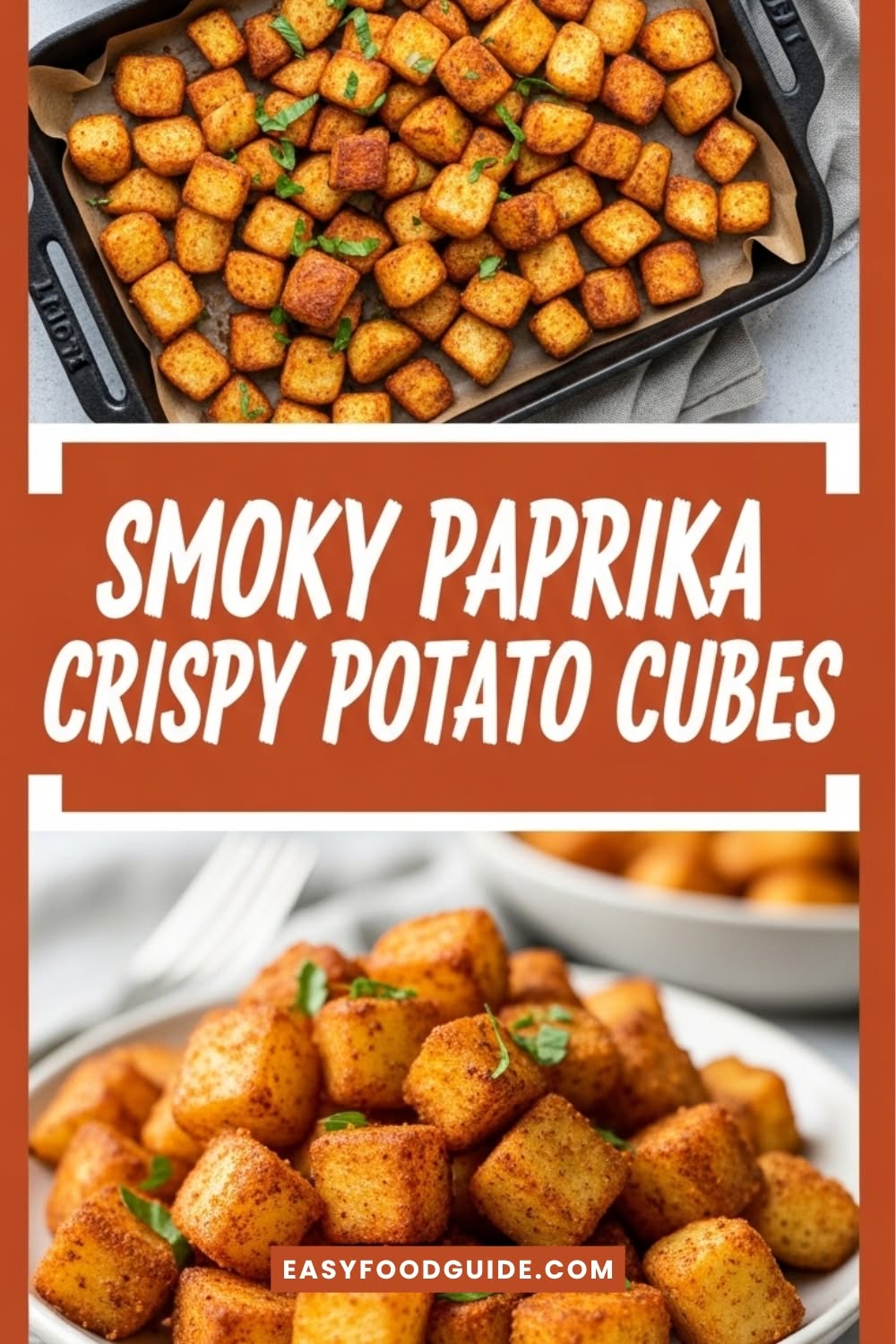 Smoky Paprika Crispy Potato Cubes Recipe - Easy Food Guide