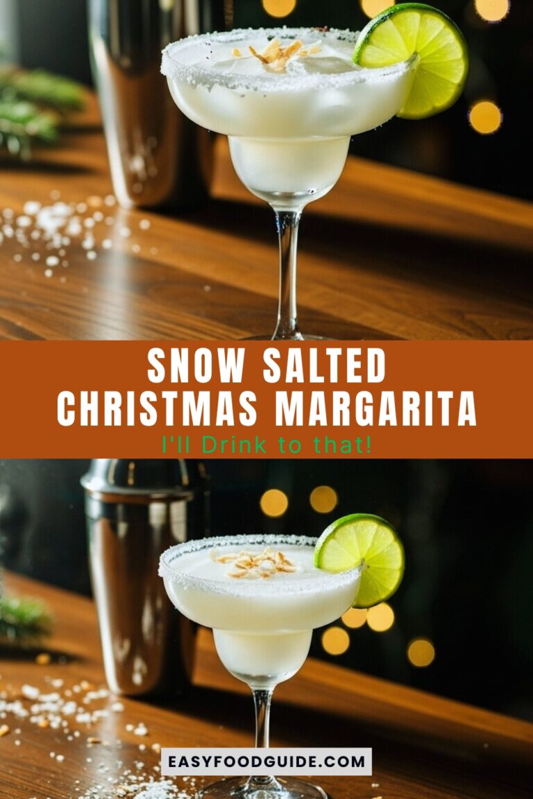 Snow Salted Margarita Recipe - Easy Food Guide