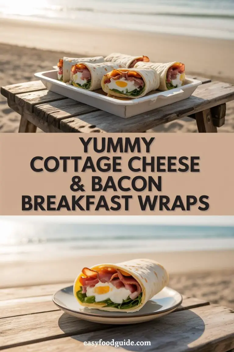 Cottage Cheese and Bacon Breakfast Wraps - Easy Food Guide