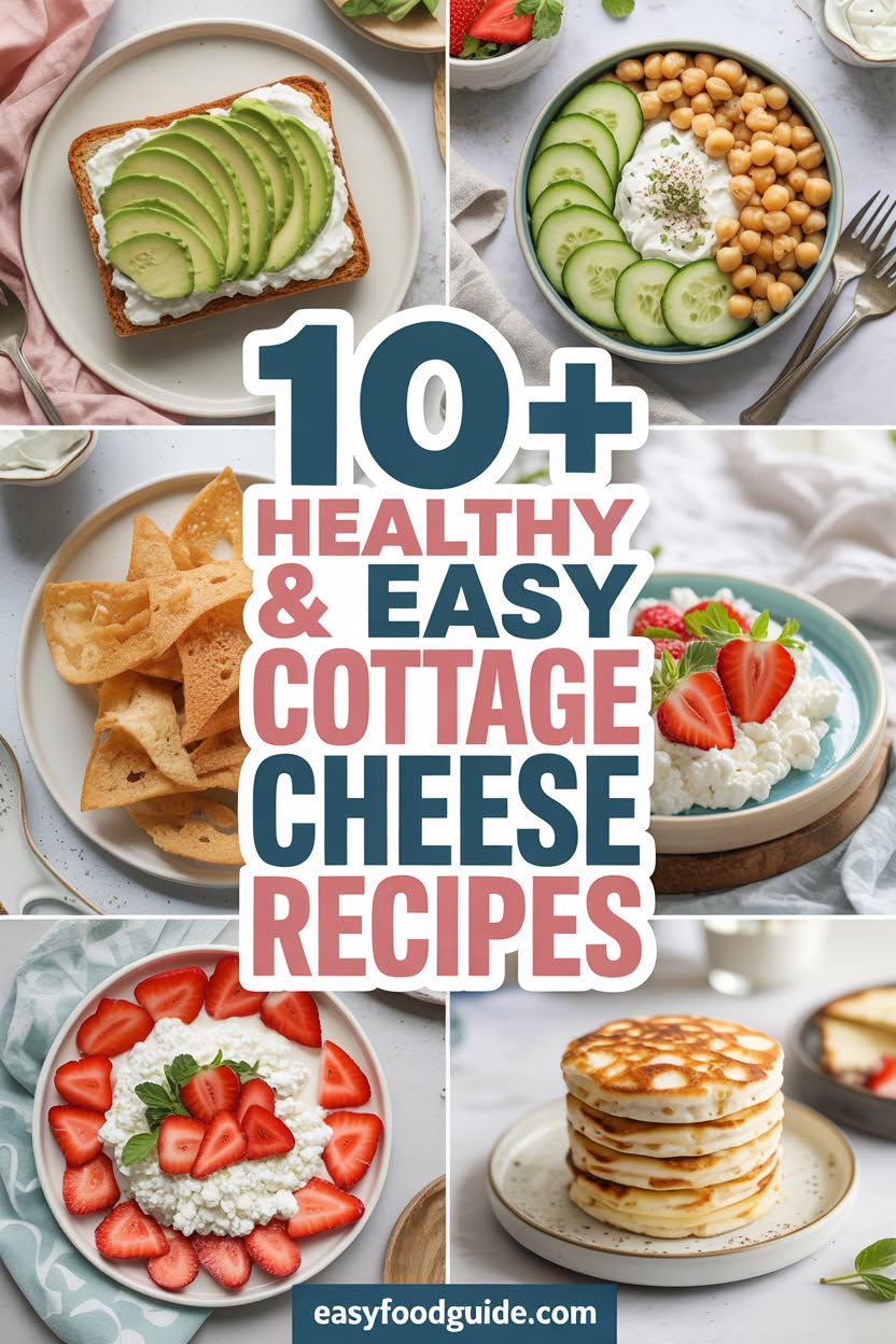 10+ Healthy & Easy Cottage Cheese Recipes - Easy Food Guide