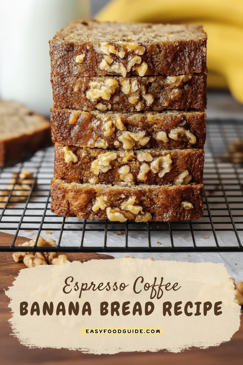 Espresso Coffee Banana Bread Recipe - Easy Food Guide