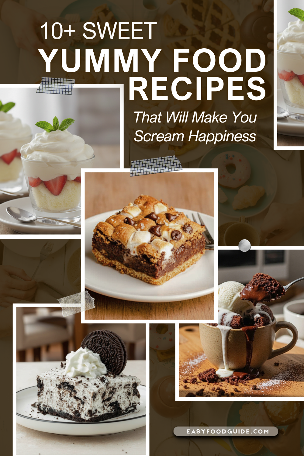 10+ Sweet Yummy Food Recipes - Easy Food Guide