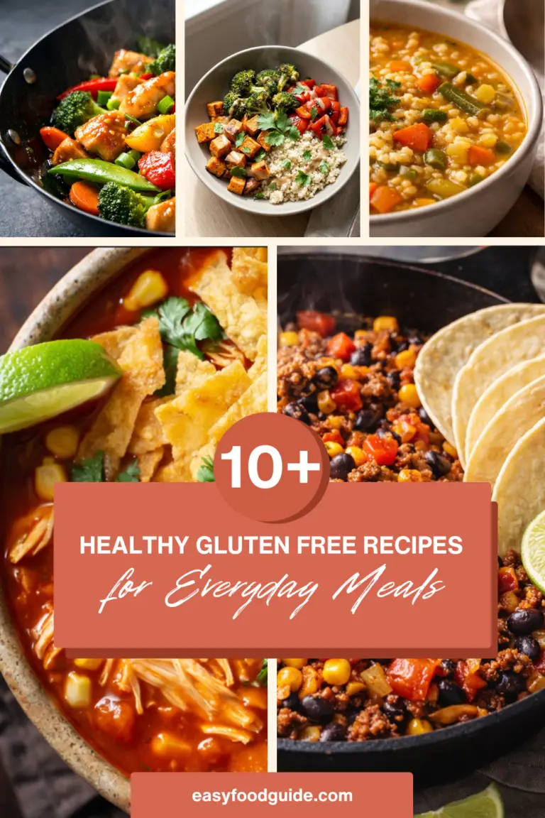 10+ Healthy Gluten Free Recipes - Easy Food Guide