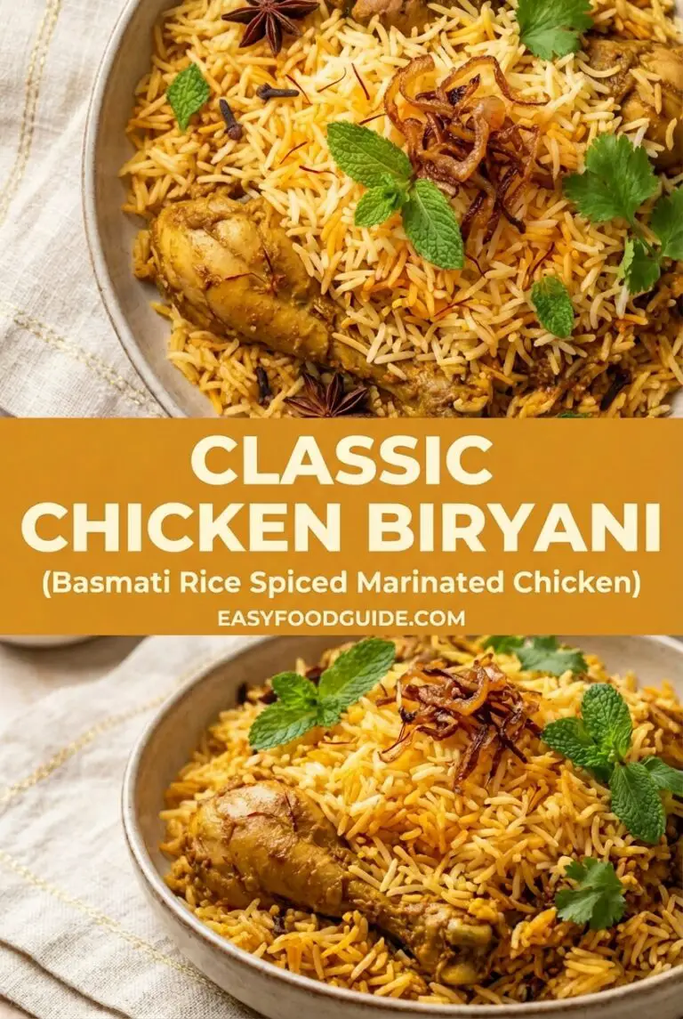 Classic Chicken Biryani - Easy Food Guide
