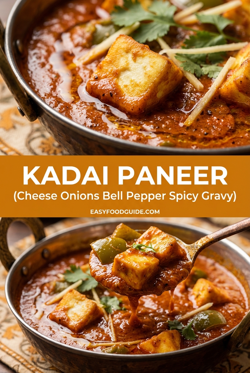 Kadai Paneer - Easy Food Guide
