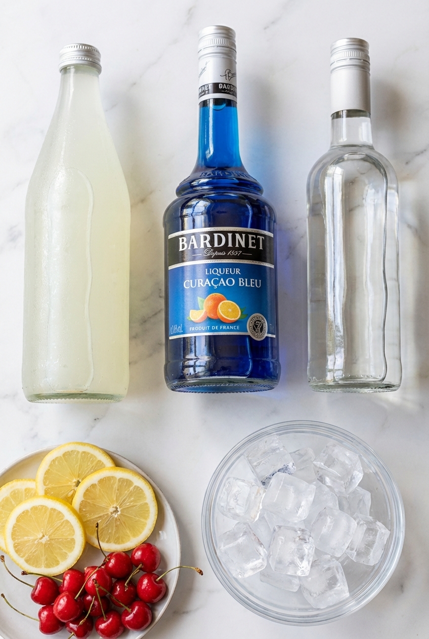 Blue Curaçao Lagoon Cocktail - Easy Food Guide