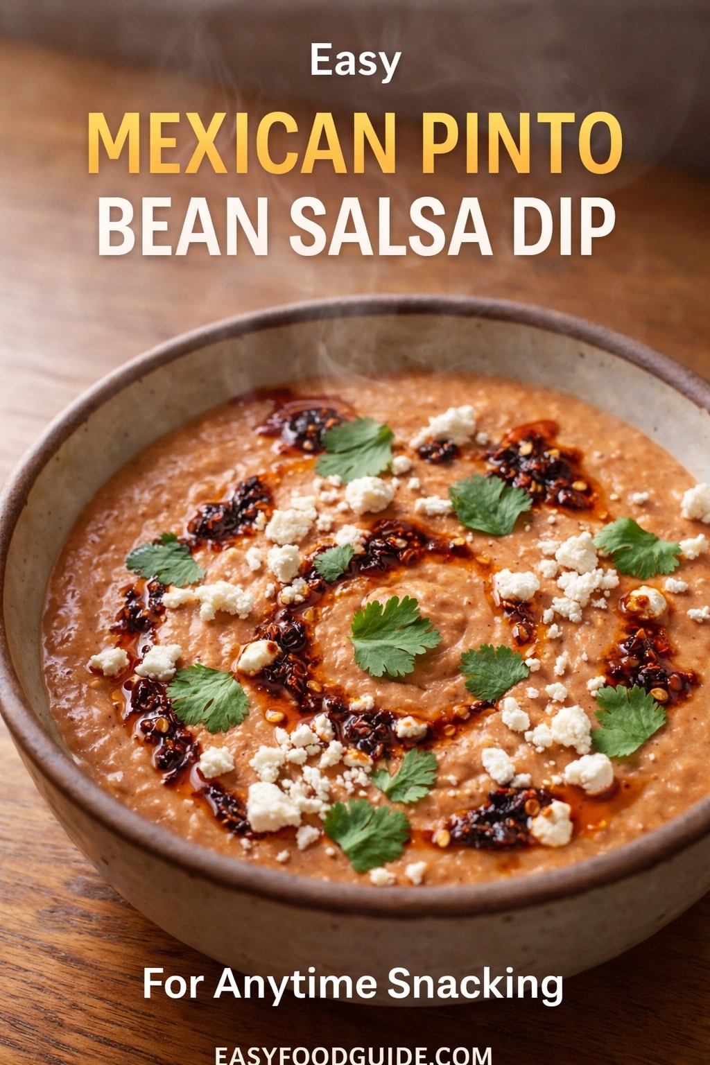 Mexican Pinto Bean Salsa Dip - Easy Food Guide